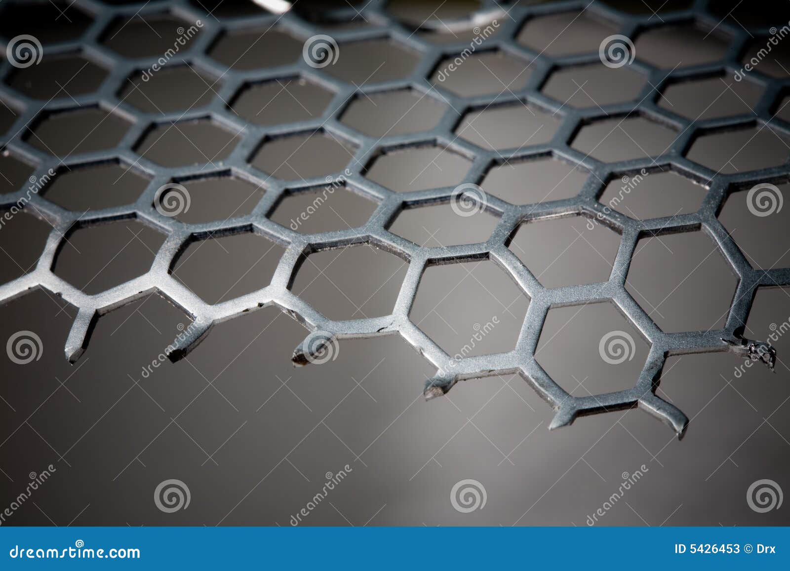 Metal Background Hexagon Pattern Stock Image - Image of tech, trendy ...