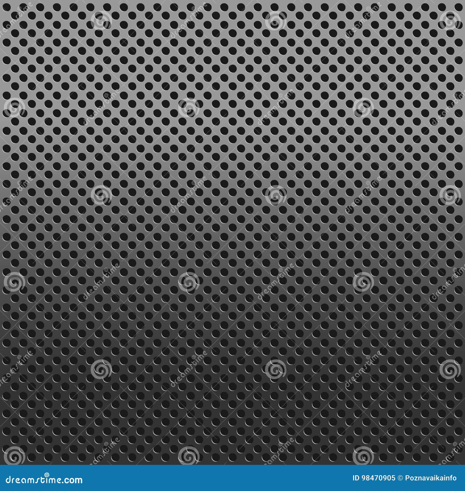 Metal Background with Holes Stock Vector - Illustration of material ...