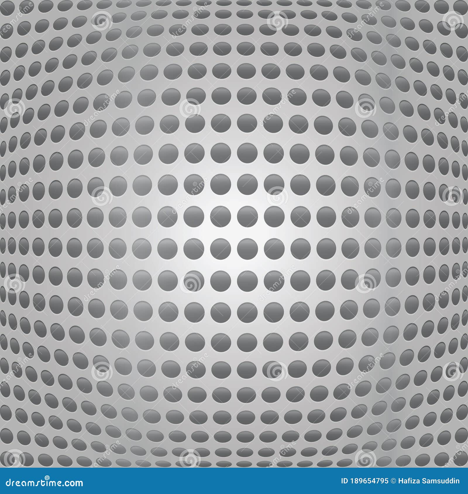 Metal Background with Holes. Vector Illustration Decorative Design ...