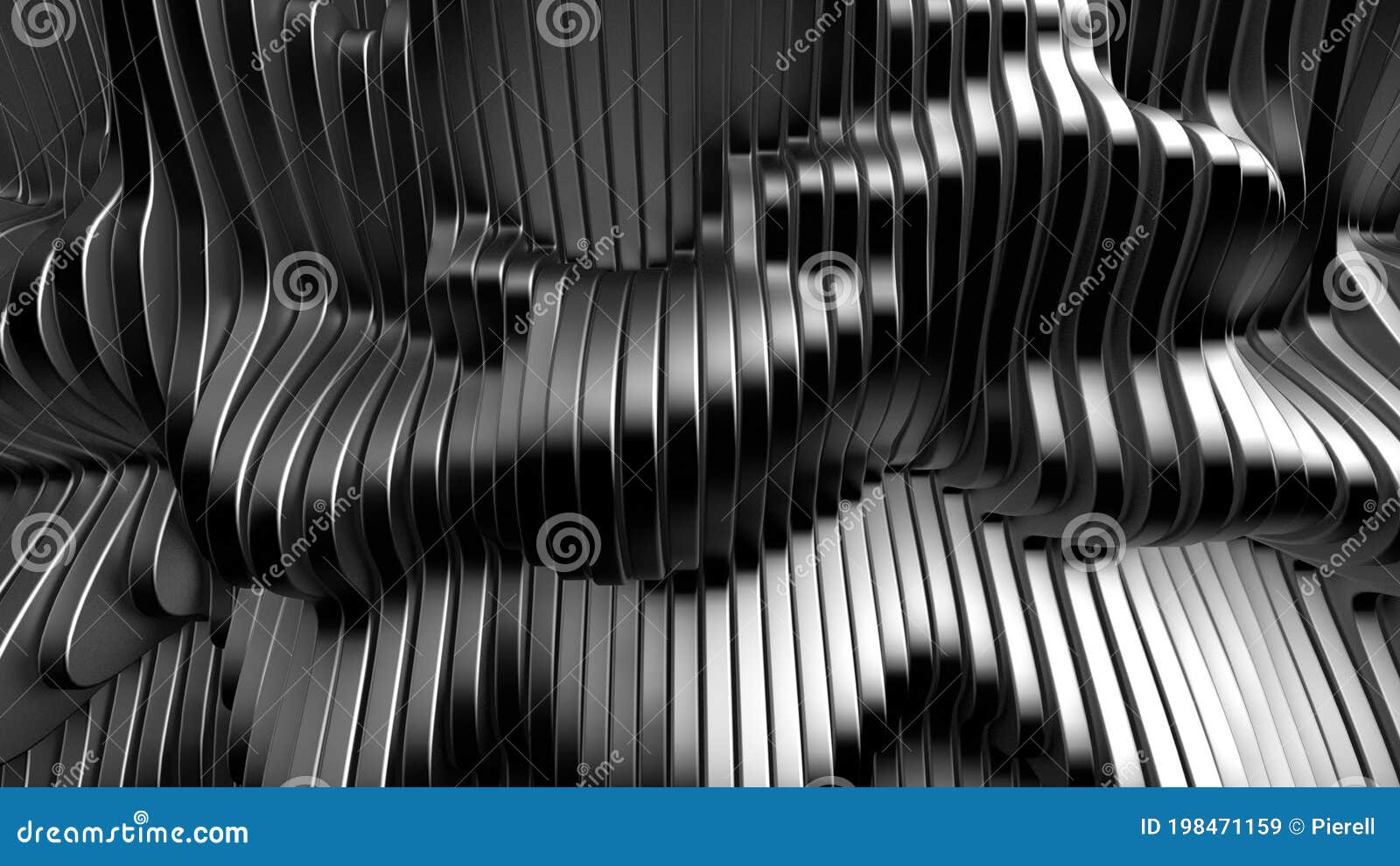 Metal Background with Lines. 3d Illustration, 3d Rendering Stock ...