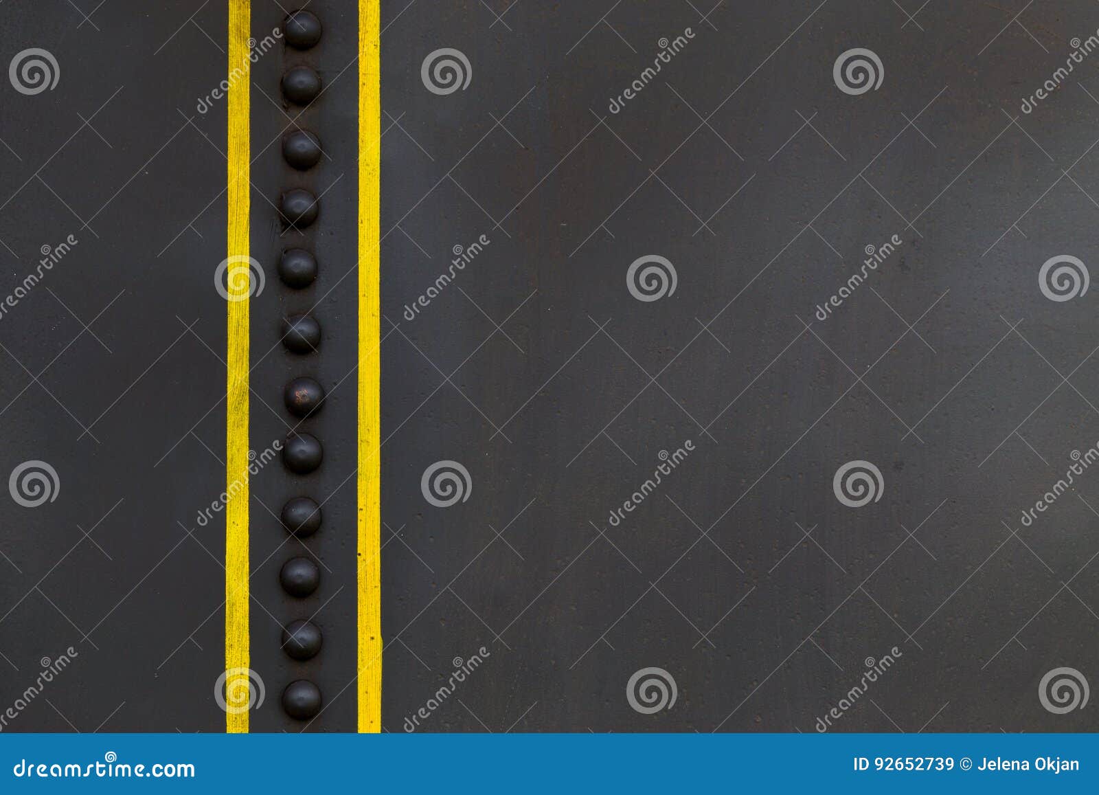 Metal Background with Yellow Bars Stock Image - Image of line, frame ...