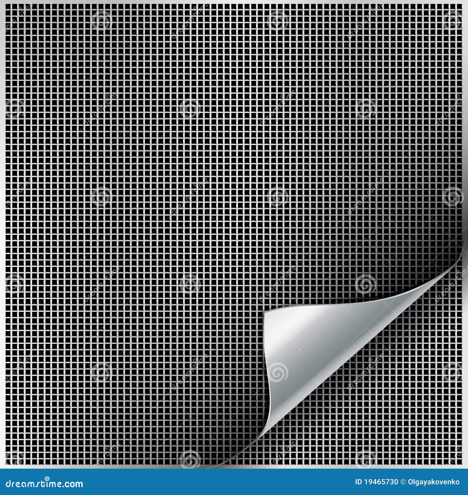 Metal Backgrounds with Curved Corner. Stock Vector - Illustration of ...