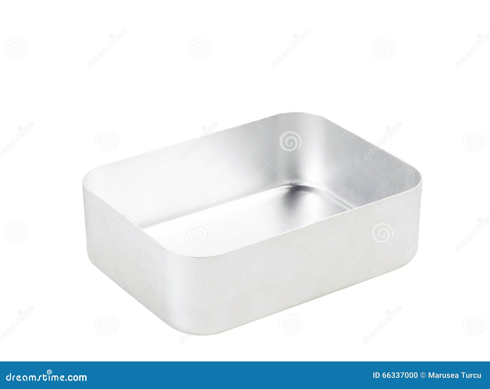 Metal baking pan isolated stock photo. Image of cake - 66337000