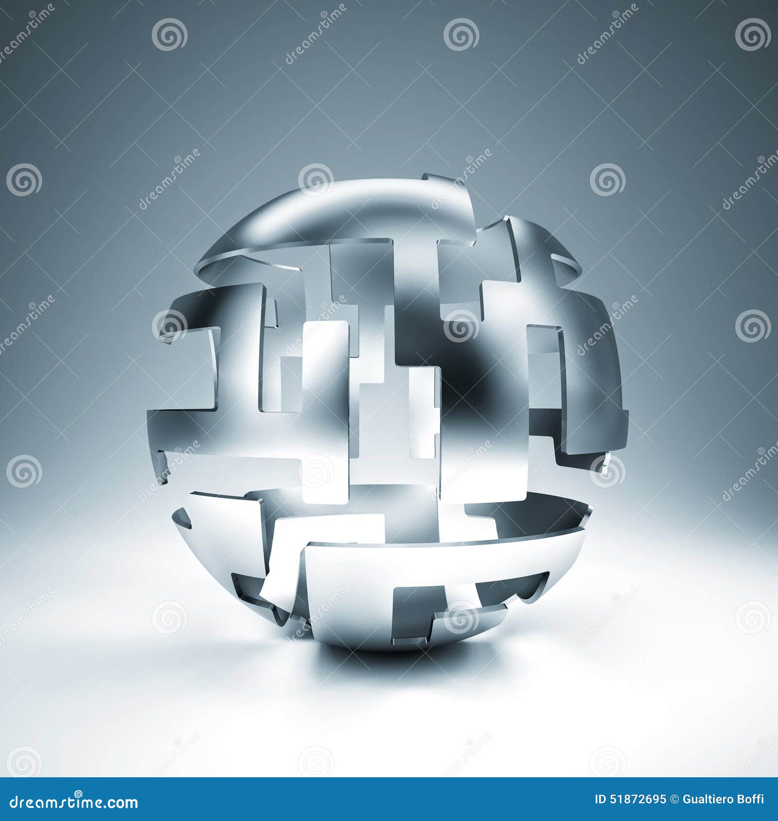 Metal ball stock illustration. Illustration of steel - 51872695