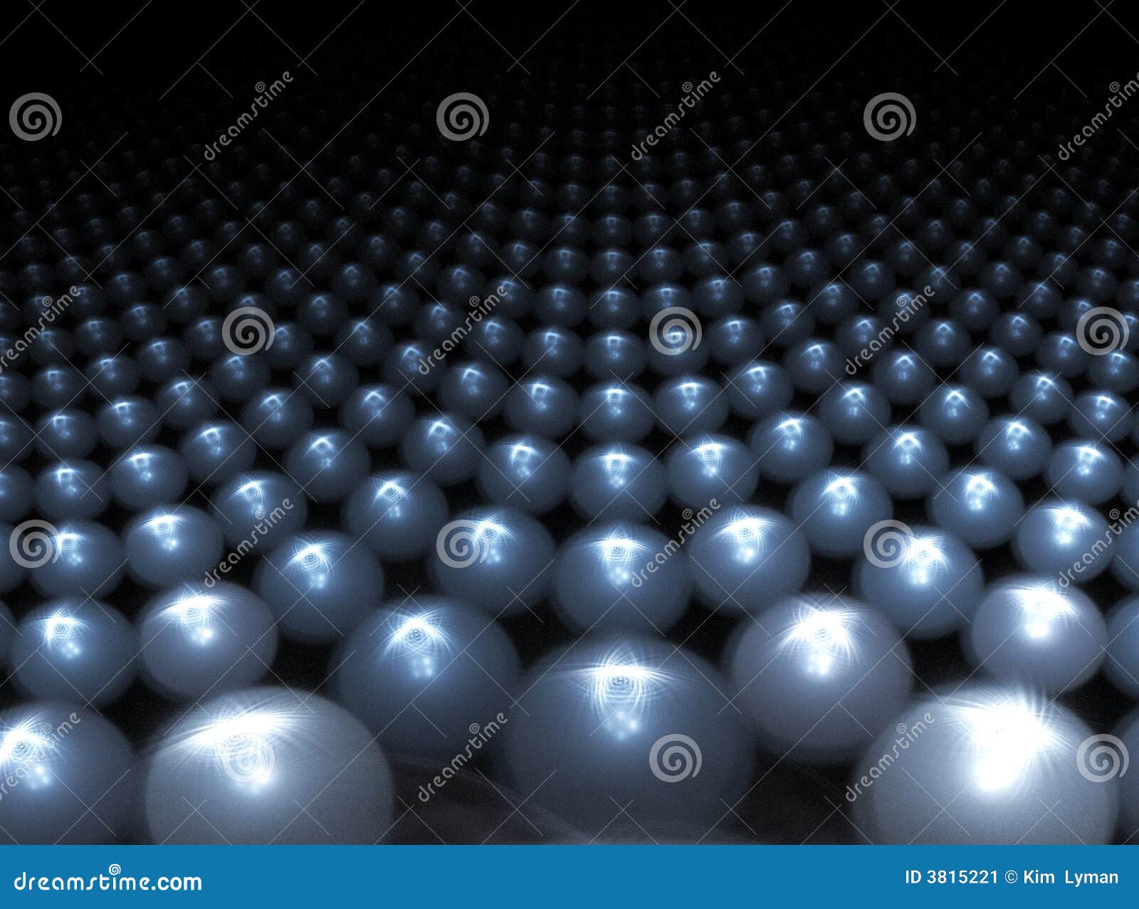 Metal balls stock illustration. Illustration of blue, artistic - 3815221