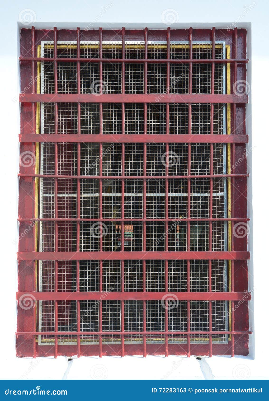 Metal Grated Windows Royalty-Free Stock Photo | CartoonDealer.com #17848545