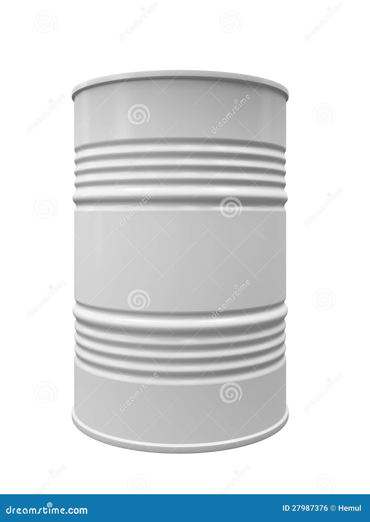 Metal Barrel With Warning Sign Cartoon Vector | CartoonDealer.com #22376139