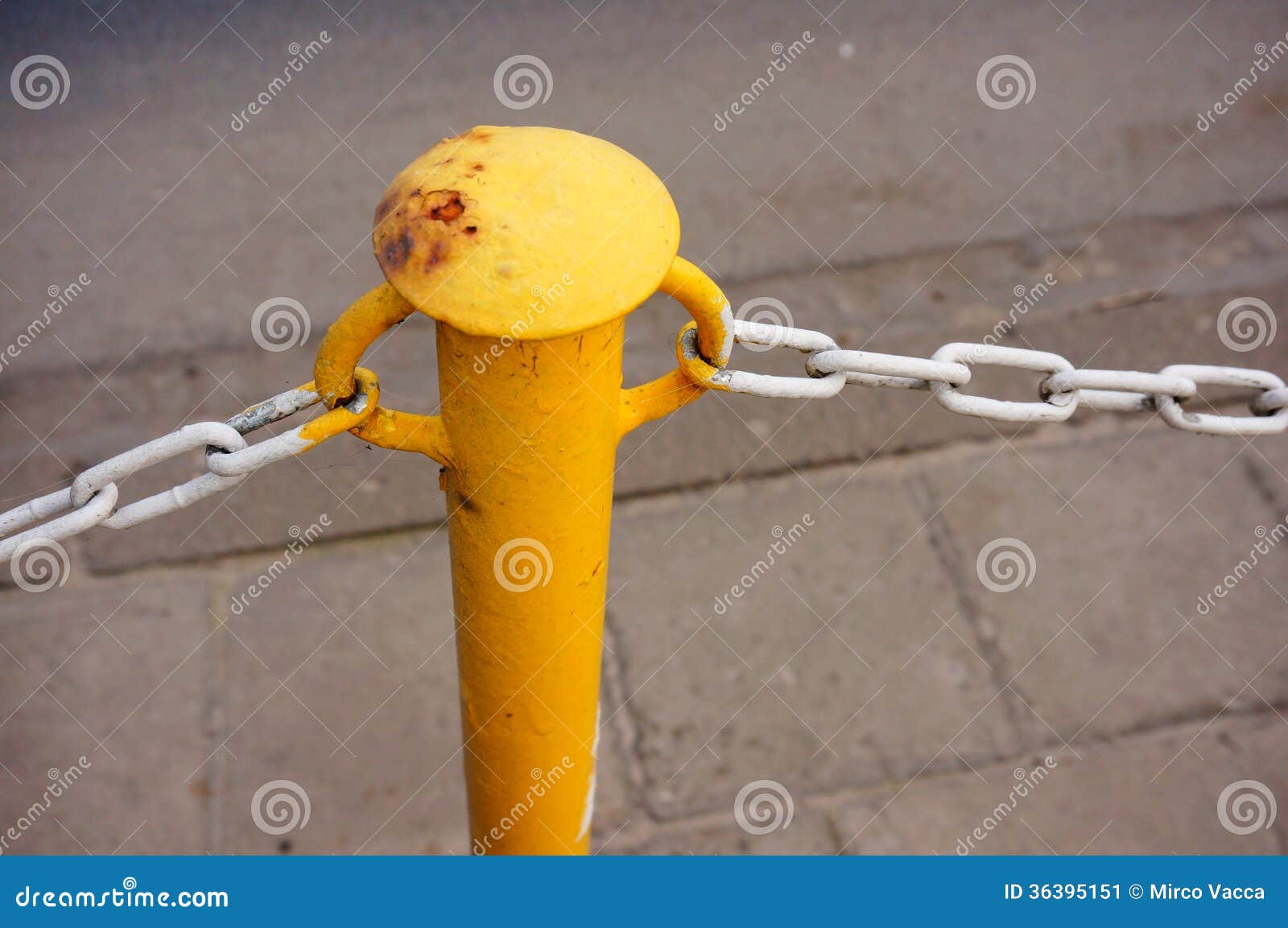 Metal barrier stock image. Image of safe, chain, secure - 36395151