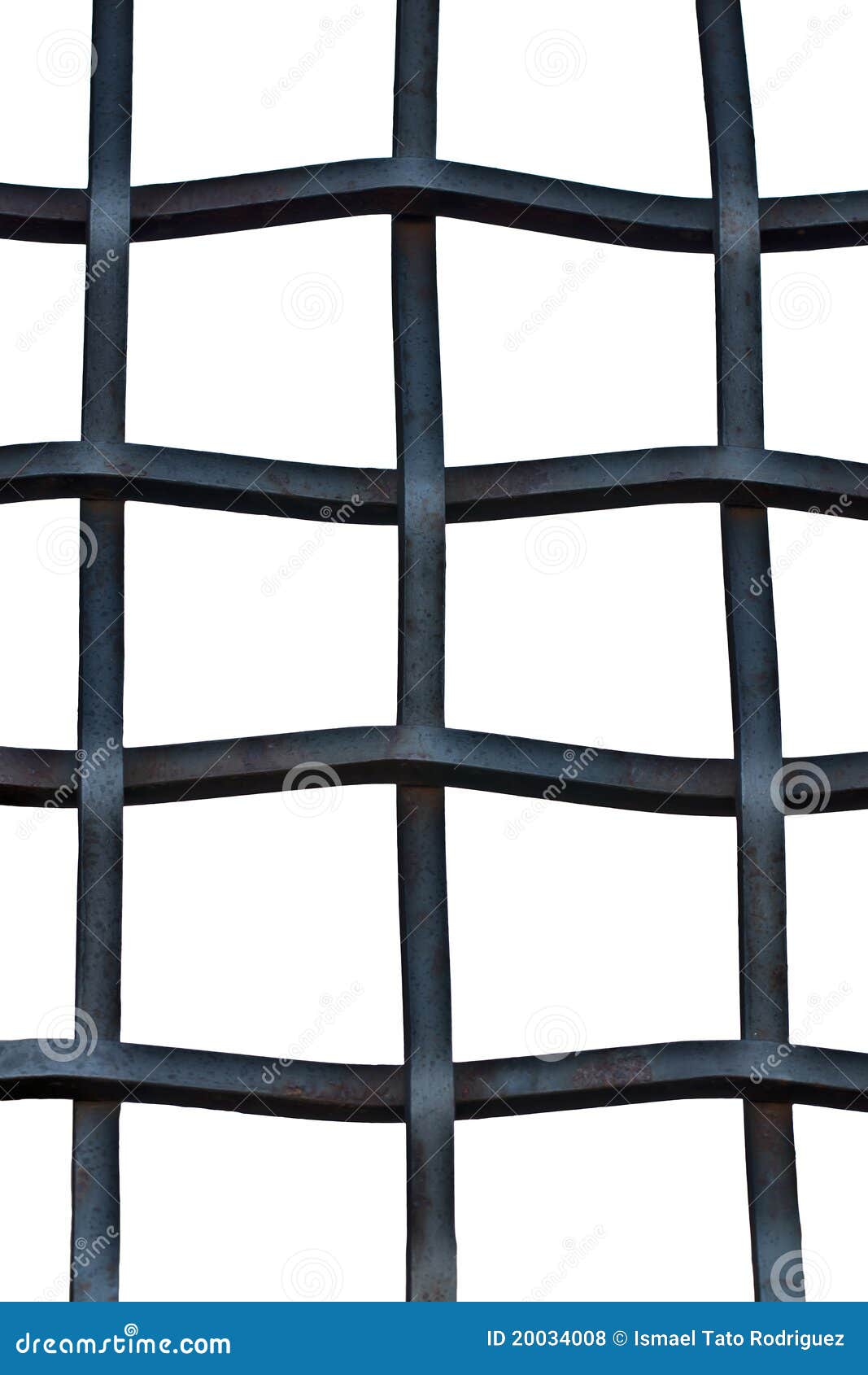 Metal Bars stock photo. Image of vintage, grille, isolated - 20034008