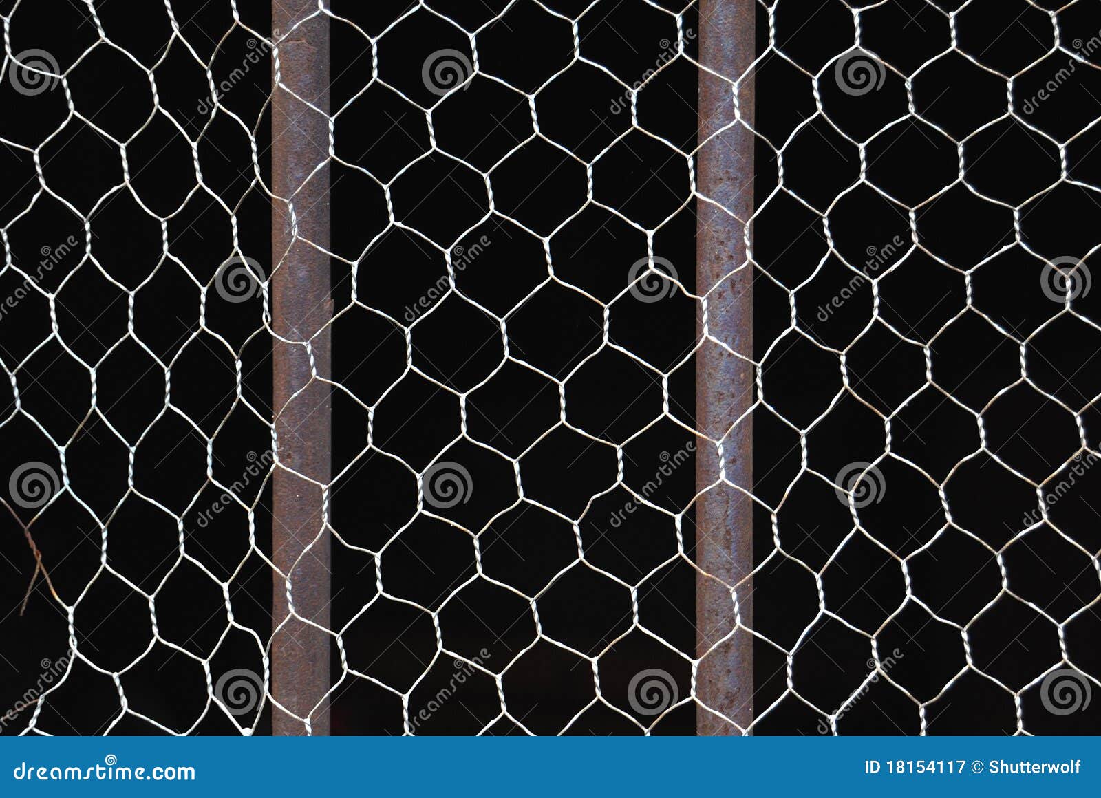 Metal bars and net stock image. Image of rustic, metal - 18154117
