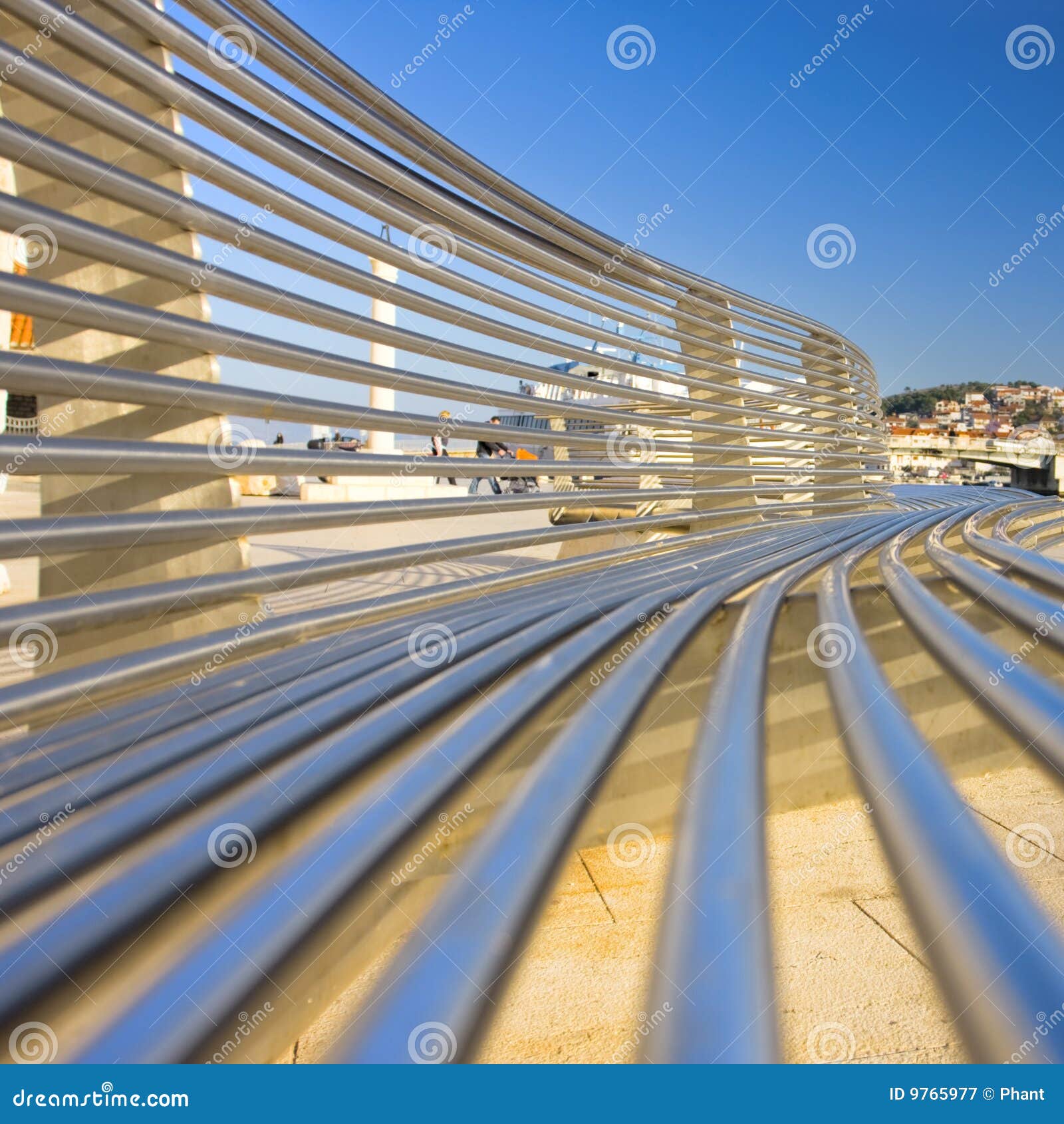 Metal Bench Texture Stock Photo | CartoonDealer.com #3519078