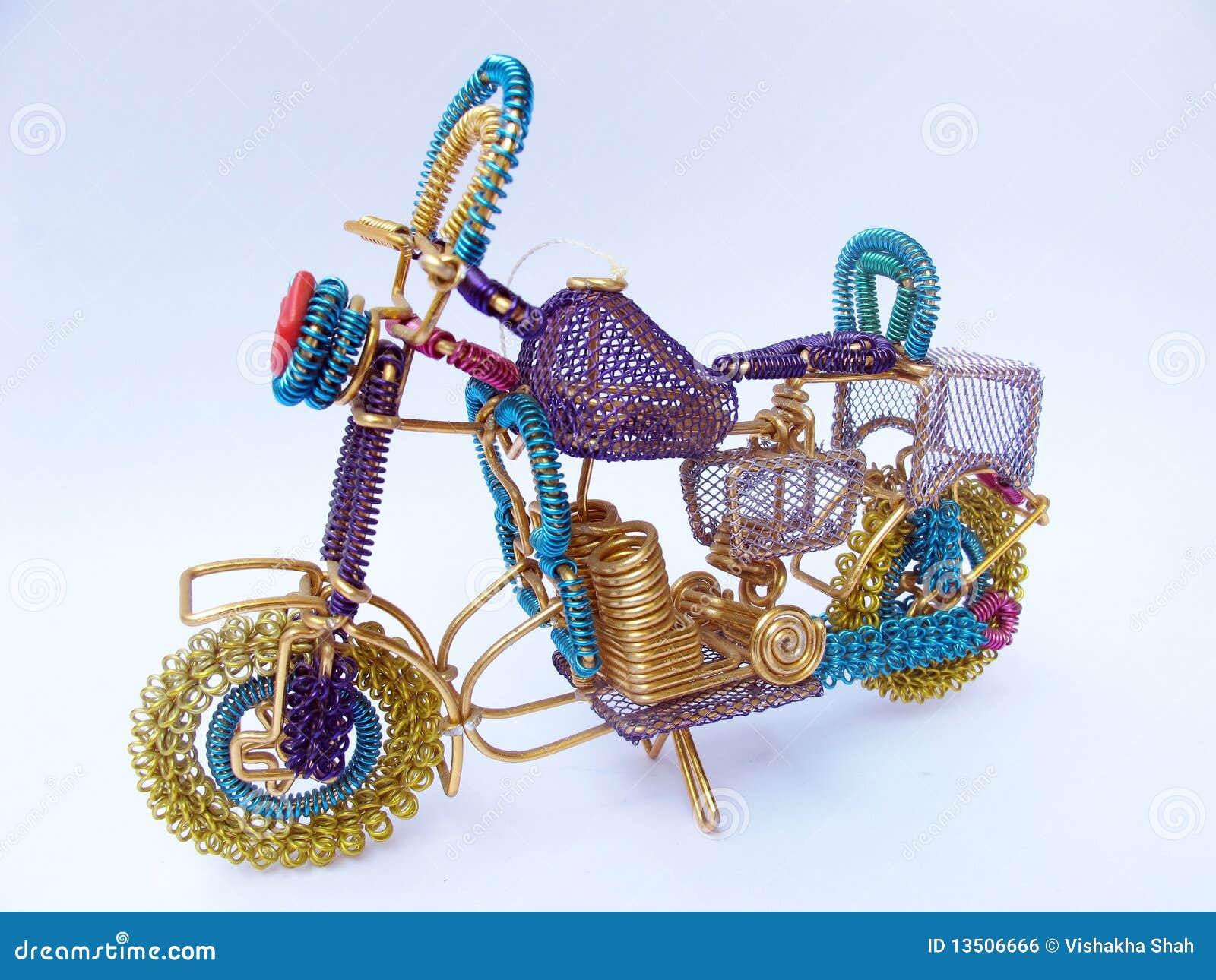 Metal Bike stock photo. Image of copper, productivity - 13506666