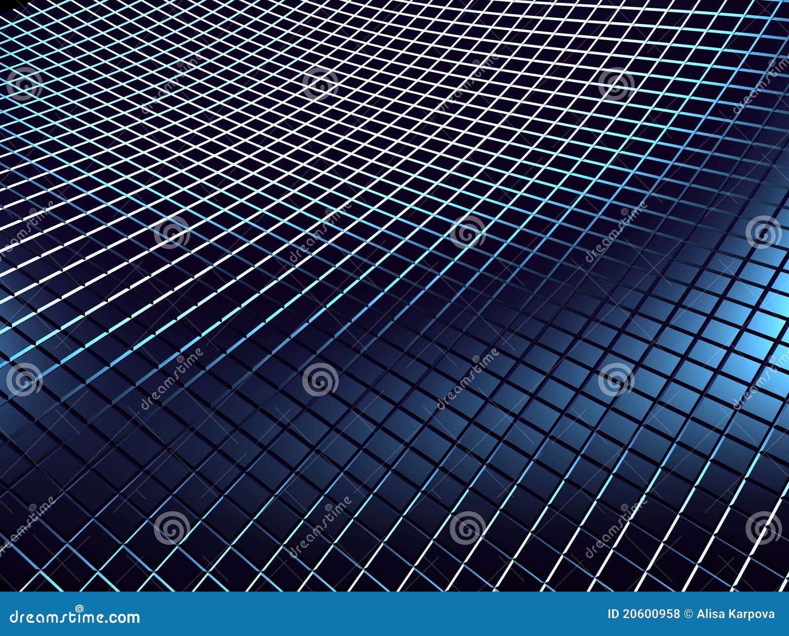 Metal Blue Abstract Background Stock Illustration - Illustration of ...