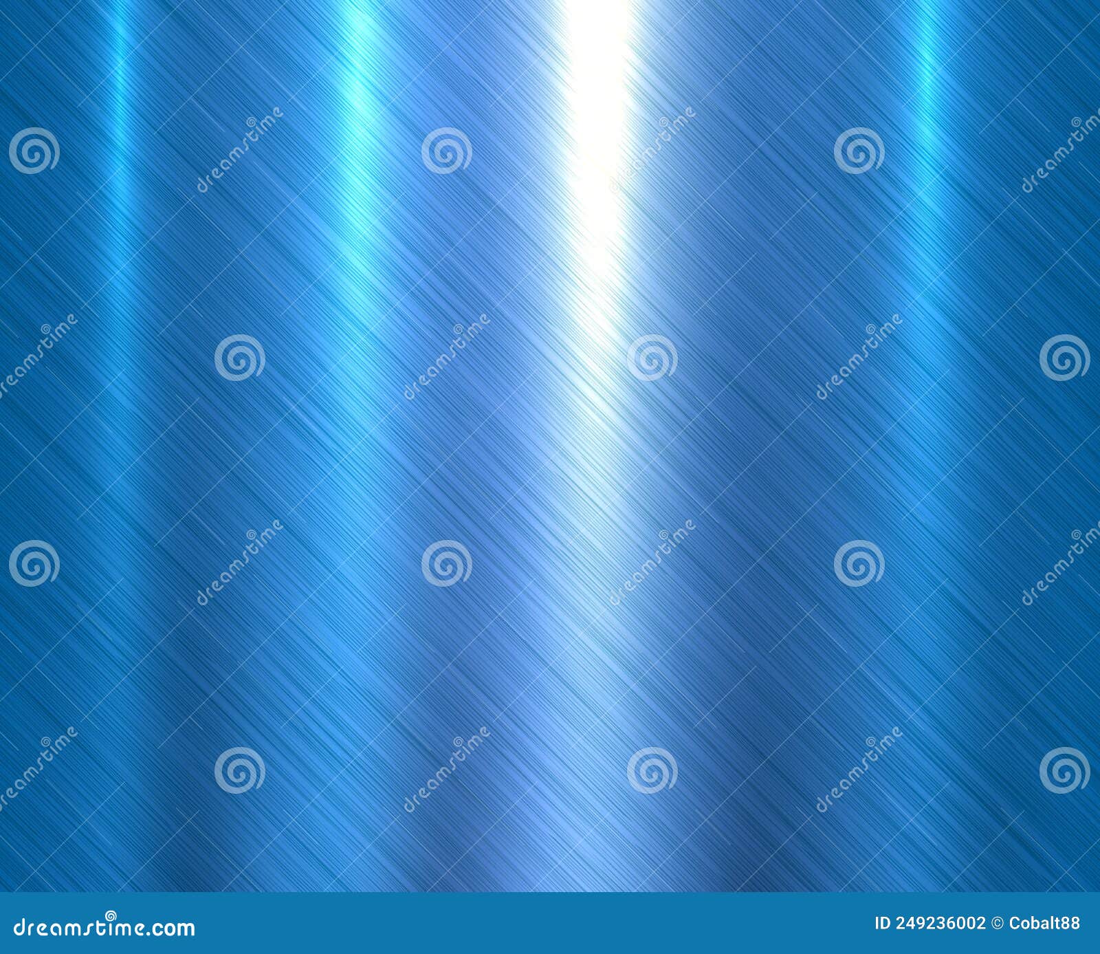 Metal Blue Texture Background, Brushed Metallic Texture Stock Vector ...