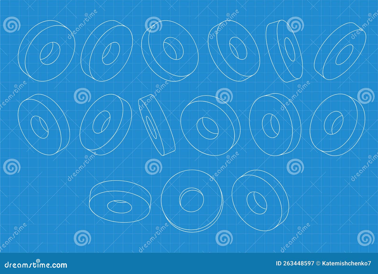 Blueprint Graph Paper Background. Line Grid Pattern Cartoon Vector ...