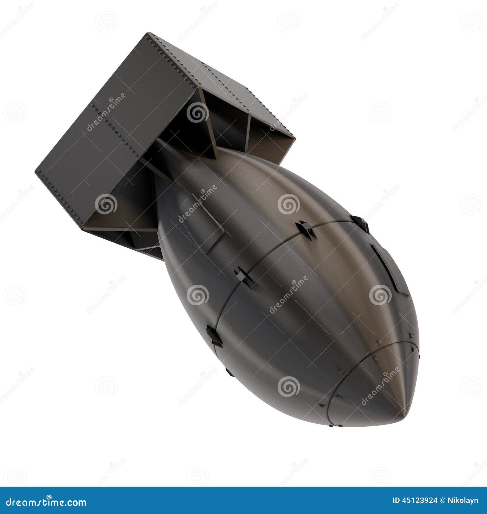 Metal bomb stock photo. Image of nuclear, danger, missile - 45123924