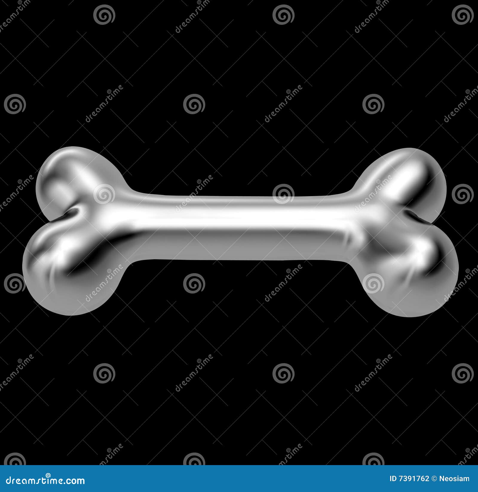 Metal Bone Structure Stock Illustration | CartoonDealer.com #147409084