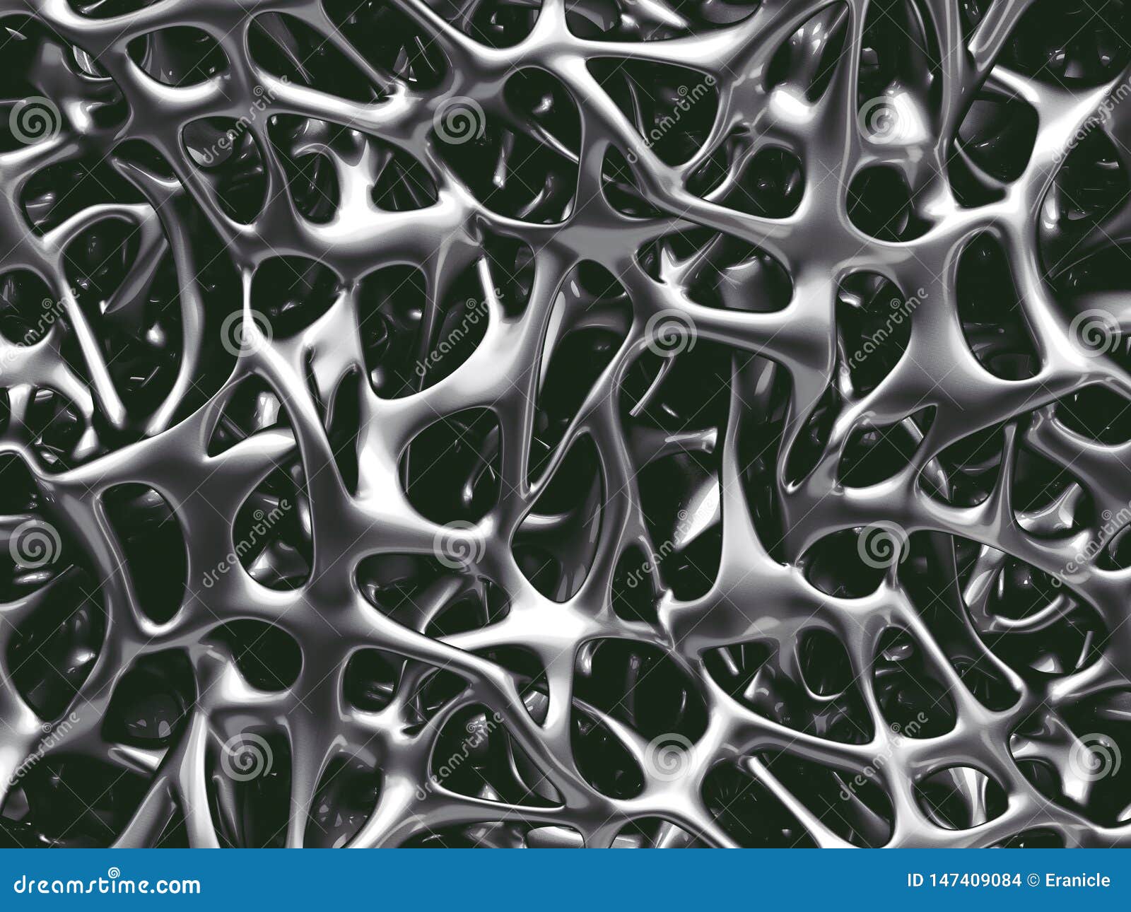 Metal bone structure stock illustration. Illustration of inside - 147409084