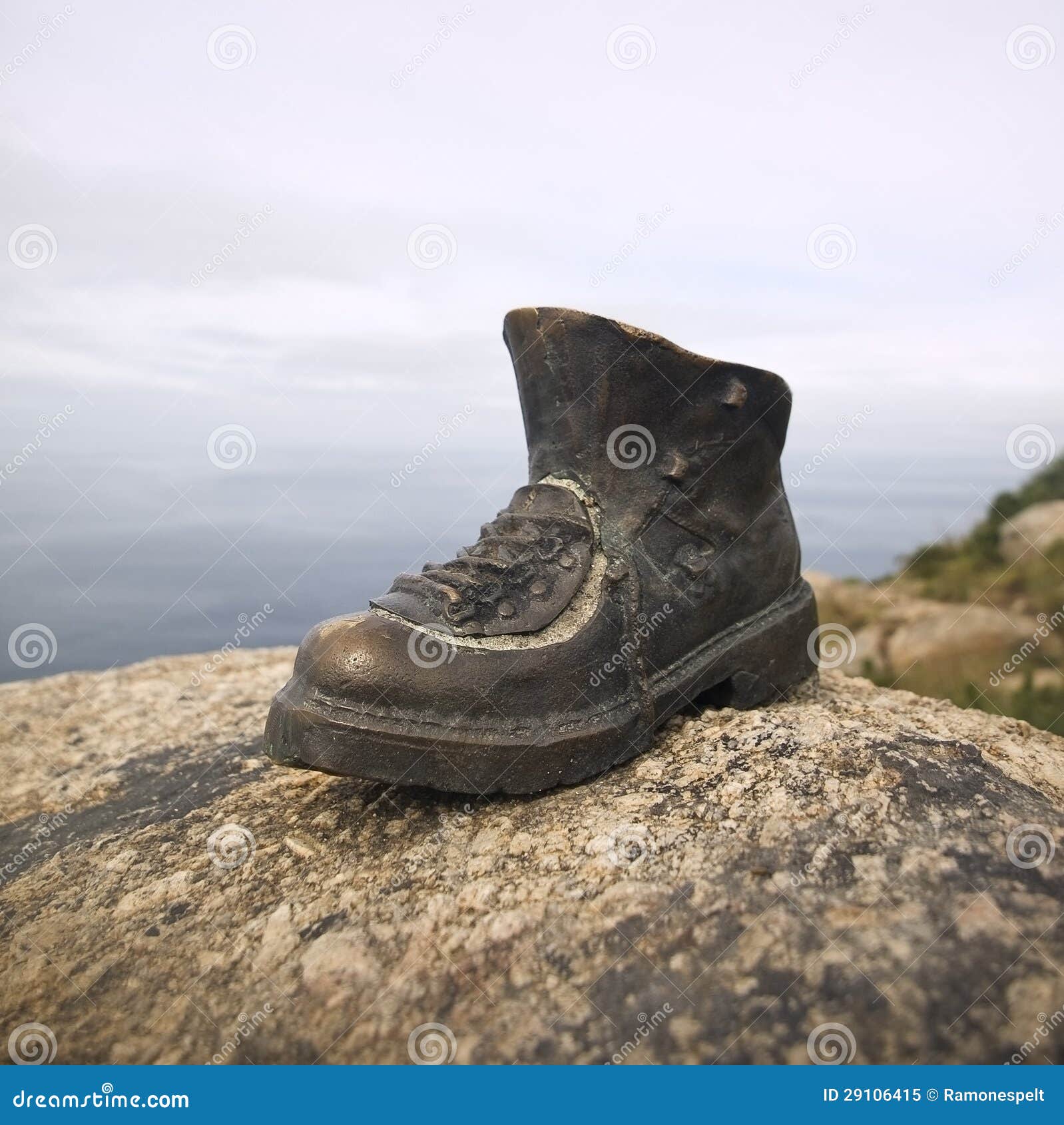 Metal Boot Sculpture Stock Image | CartoonDealer.com #29106415