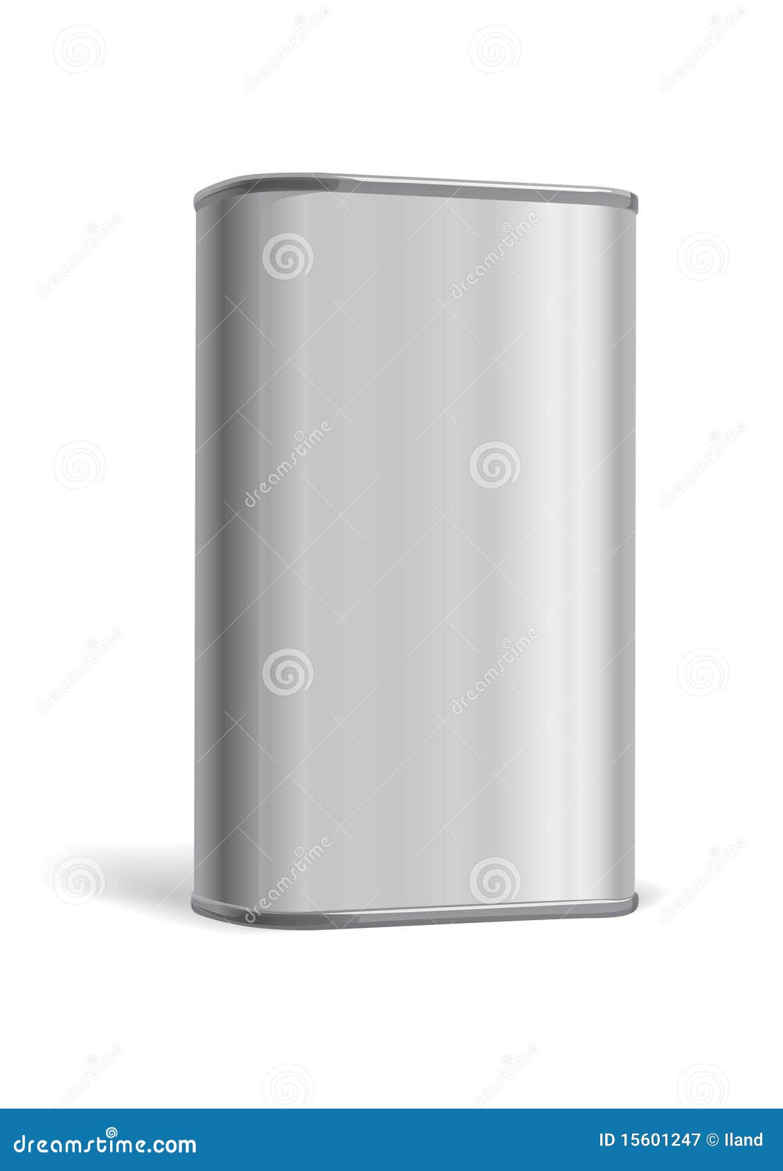 Metal box stock vector. Illustration of industry, steel - 15601247