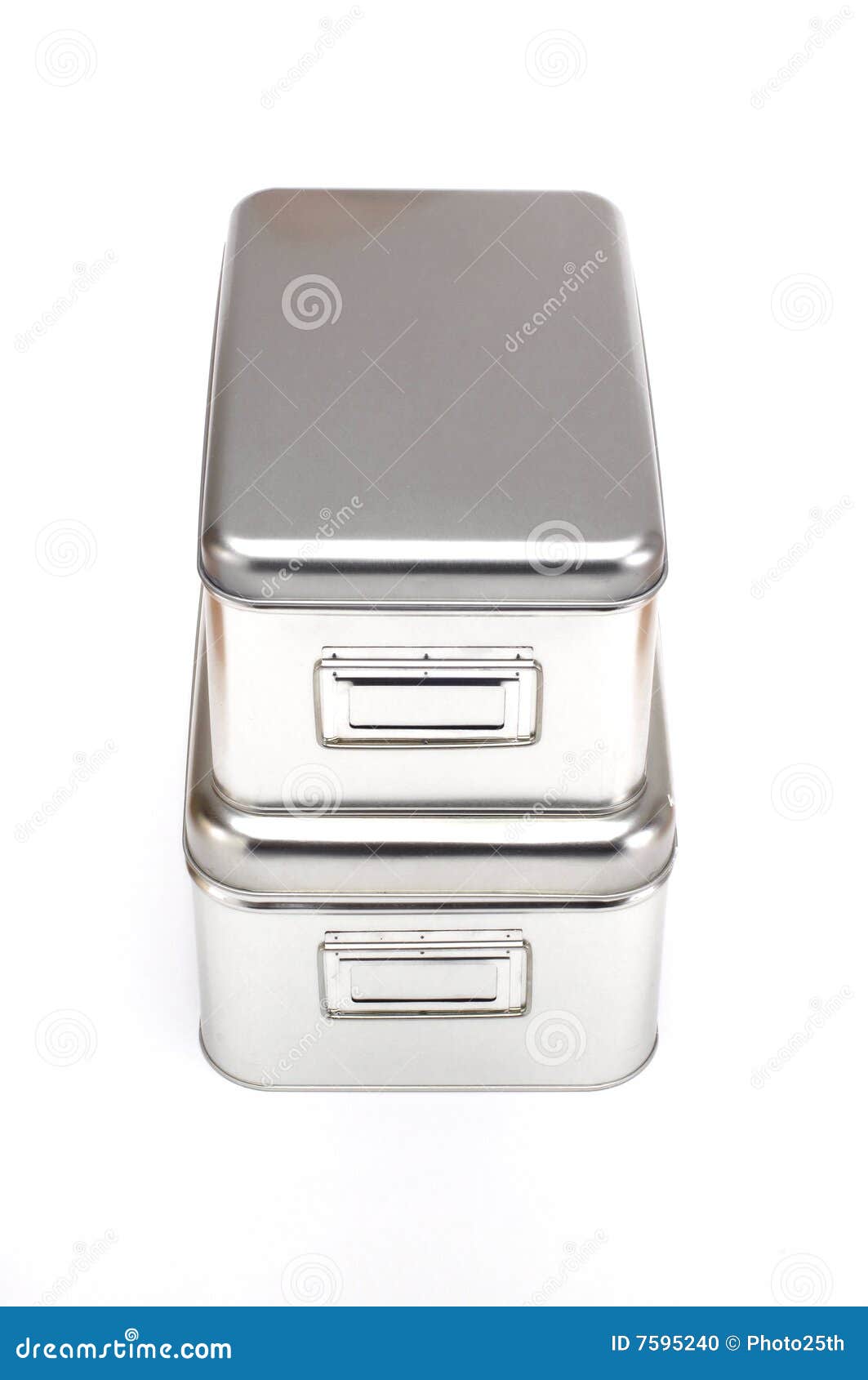 Metal box stock photo. Image of management, business, file - 7595240
