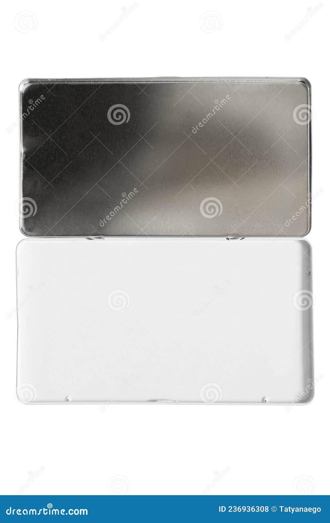 Metal box isolated stock photo. Image of pack, accessory - 236936308