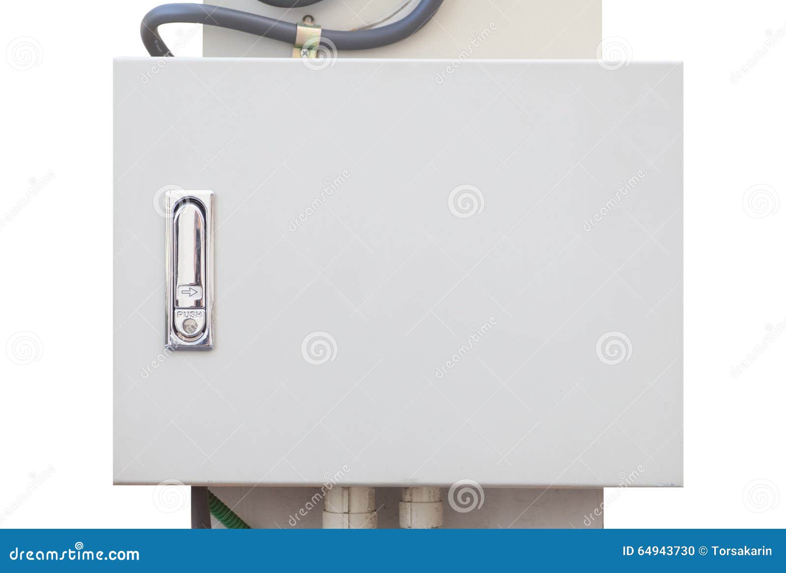Metal Box of Network Electric Cable Stock Photo - Image of street ...