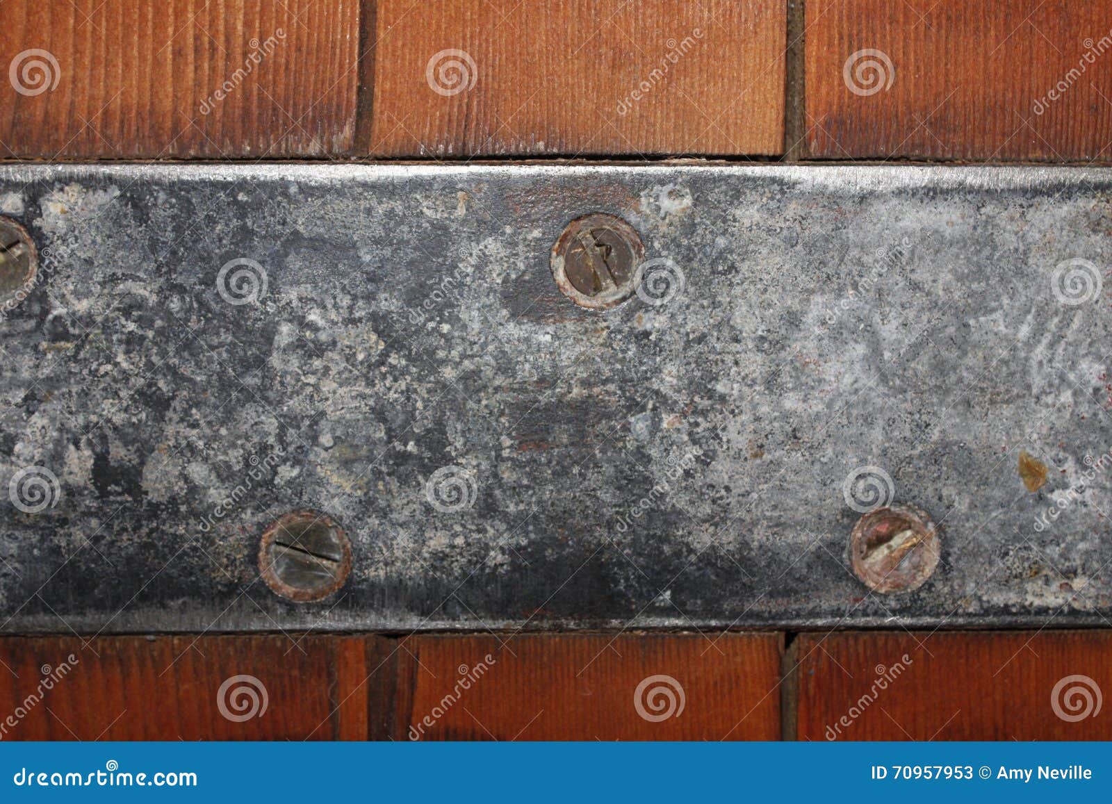 Inset Wood Door In An Adobe Wall With Red Brick Walkway Stock Photo ...