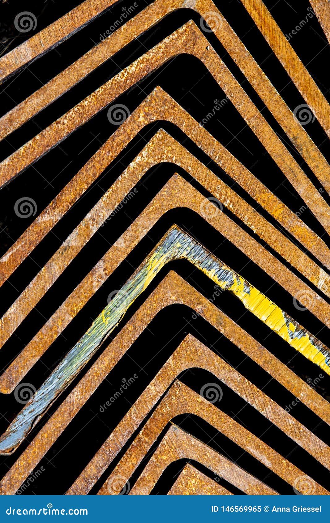 Metal Brackets For Attaching Siding When Cladding A House Royalty-Free ...