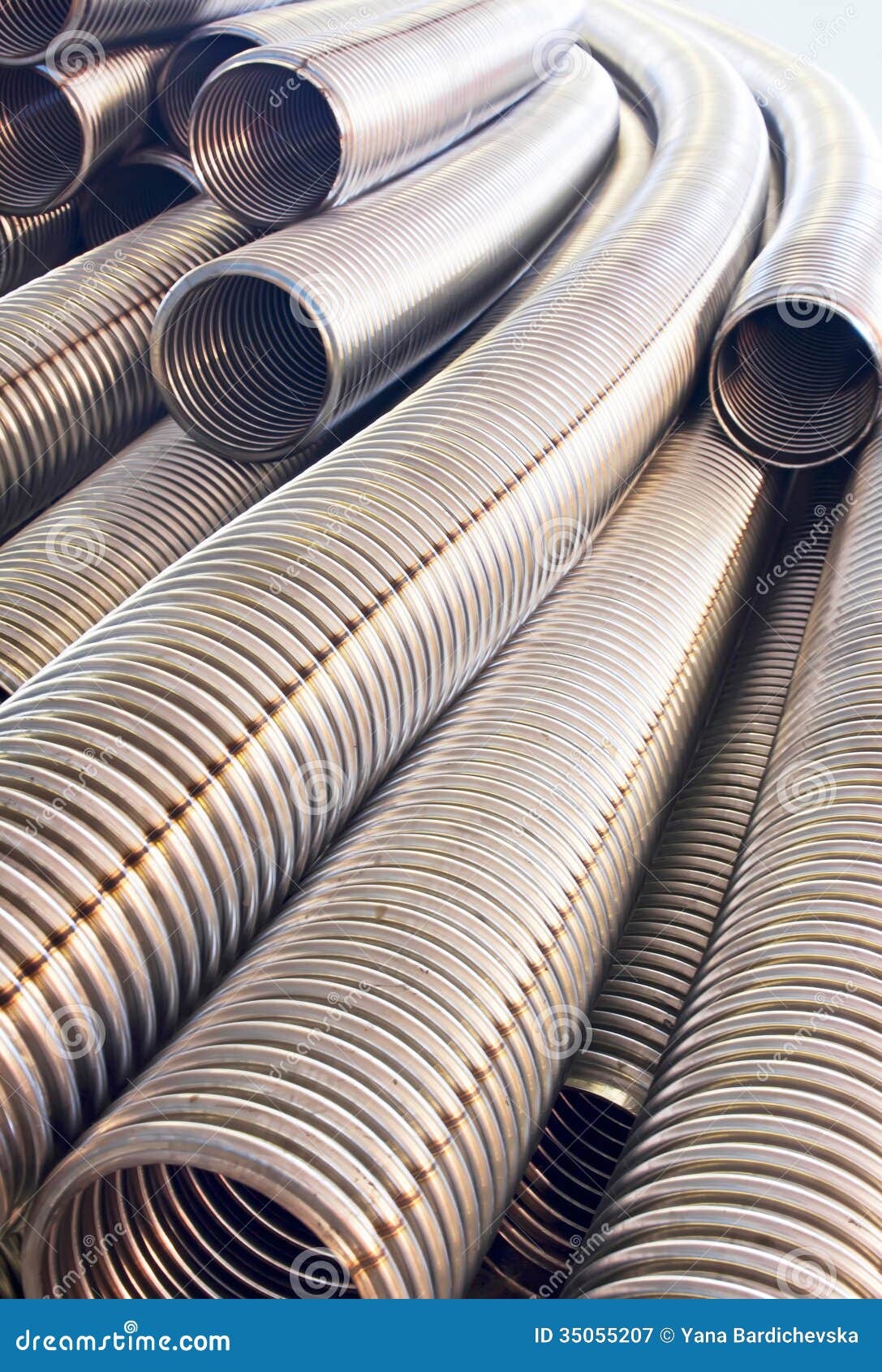 Metal braid. stock image. Image of industrial, stainless - 35055207