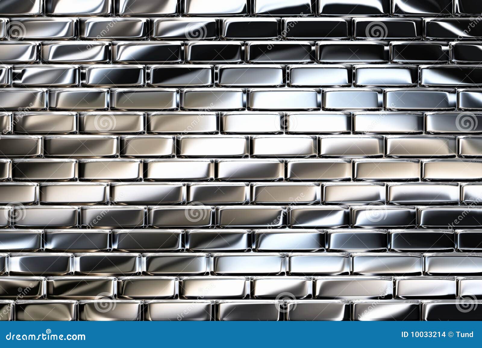 Metal bricks stock illustration. Illustration of creative - 10033214