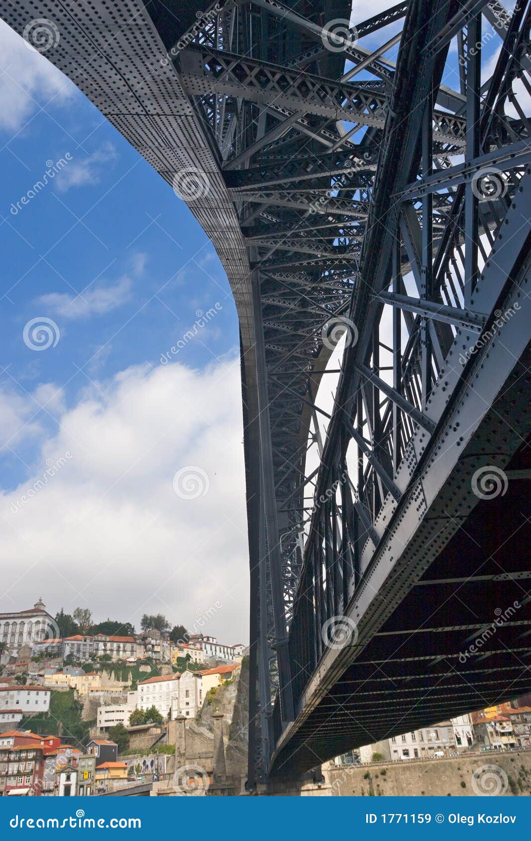 Metal bridge stock image. Image of architectonic, architecture - 1771159