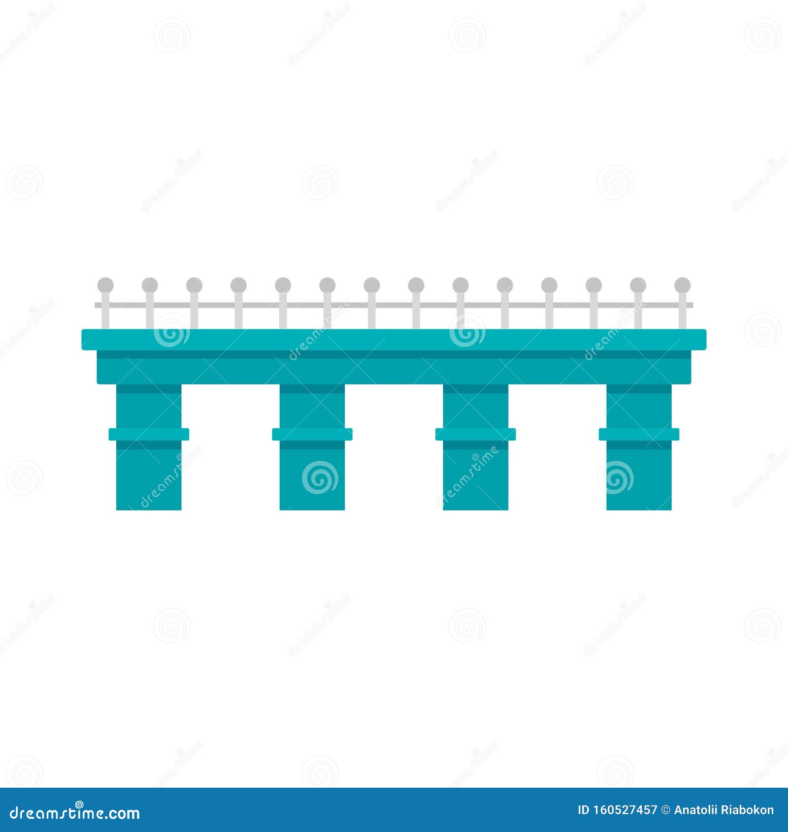 Metal Bridge Icon, Flat Style Stock Vector - Illustration of clip ... Metal Bridge Icon, Flat Style Stock Vector - Illustration of clip ...