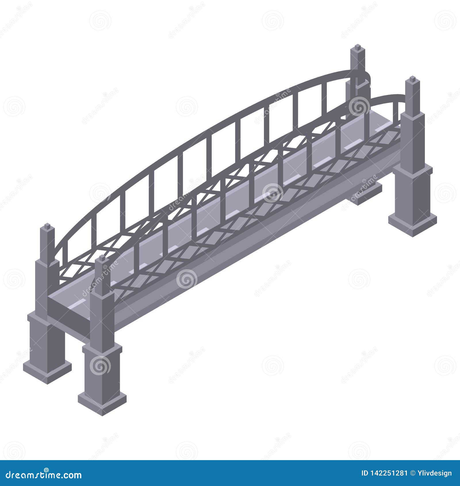 Metal Bridge Icon, Isometric Style Stock Vector - Illustration of ... Metal Bridge Icon, Isometric Style Stock Vector - Illustration of ...