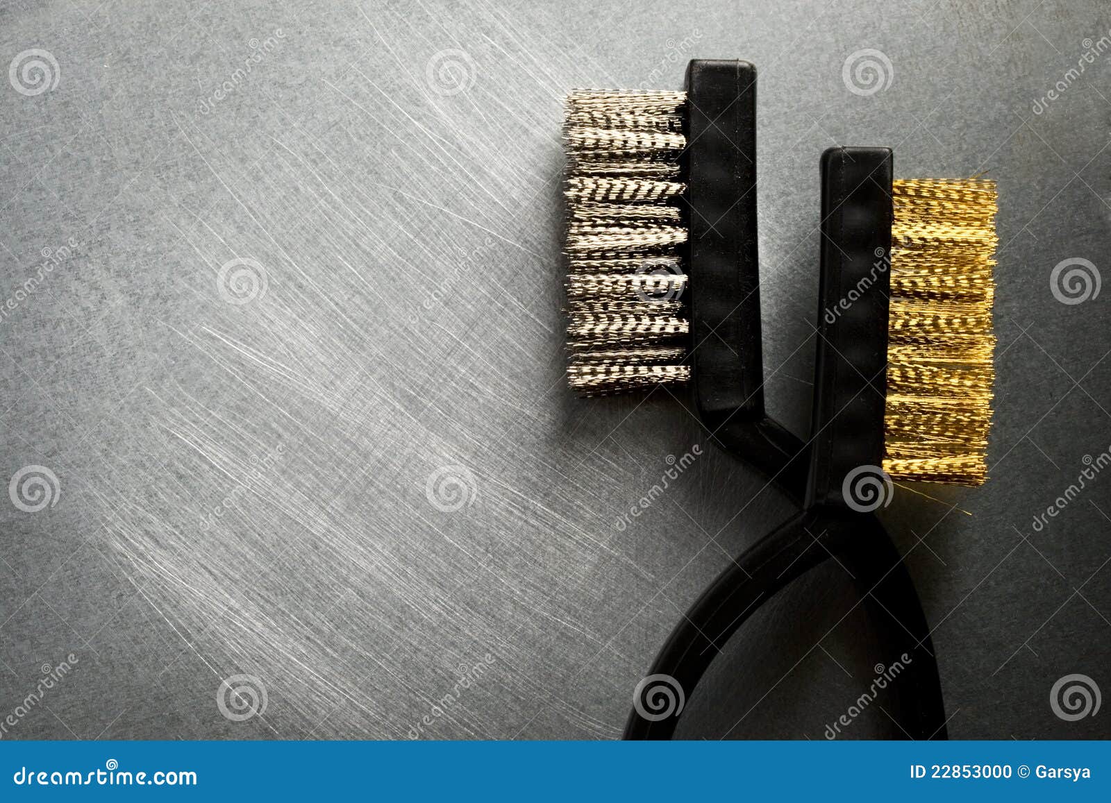 Metal brush stock photo. Image of brush, metal, scrape - 22853000