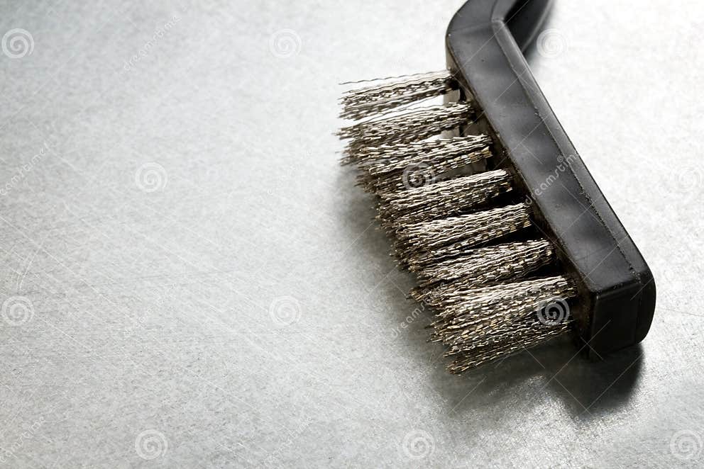 Metal brush stock photo. Image of repair, black, shiny - 22853026