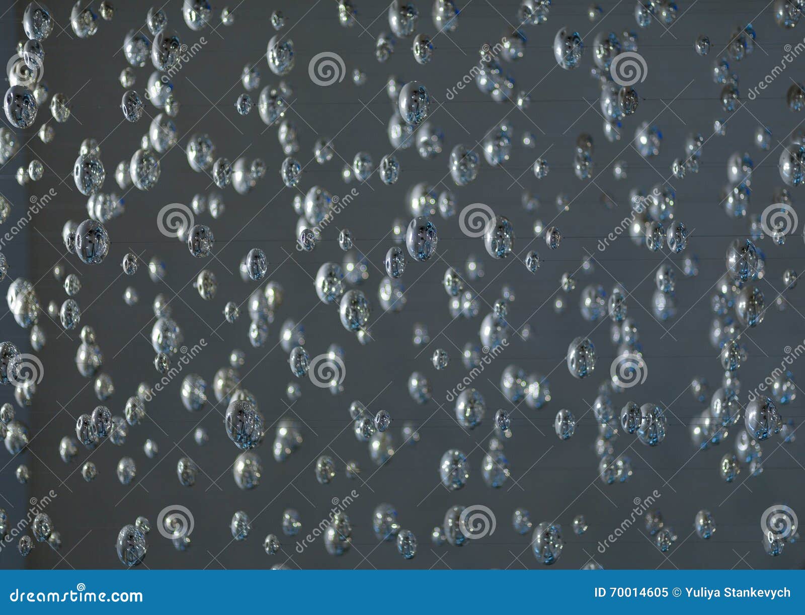Metal Bubbles Abstract Background Stock Image - Image of airy, decor ...