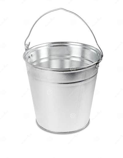 Metal bucket stock photo. Image of coated, bucket, recycle - 16764380
