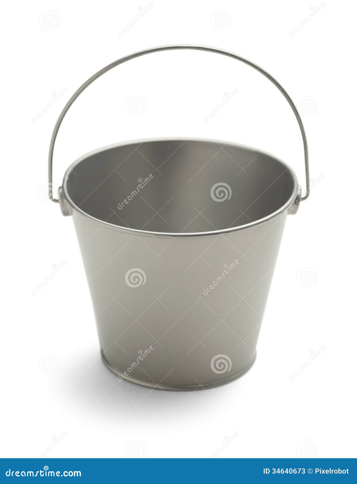 Metal Bucket stock image. Image of empty, revival, sand - 34640673