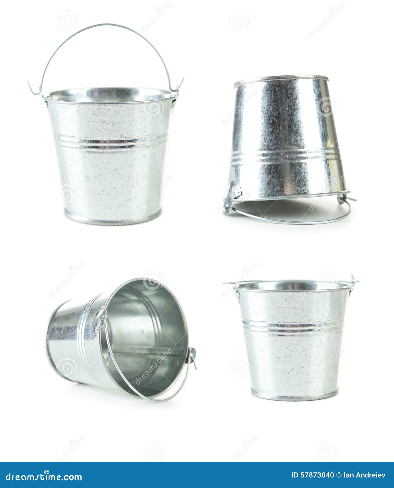 Metal bucket stock photo. Image of retro, container, clean - 57873040