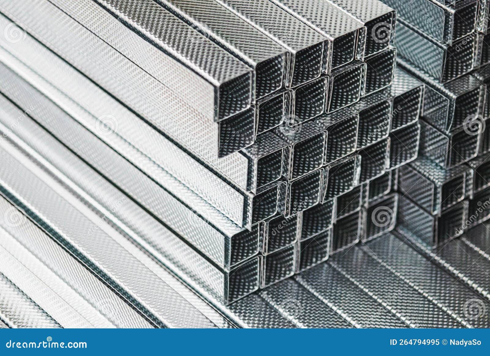 Metal C Profile Studs for Drywall and Ceiling Construction, Corrugated ...