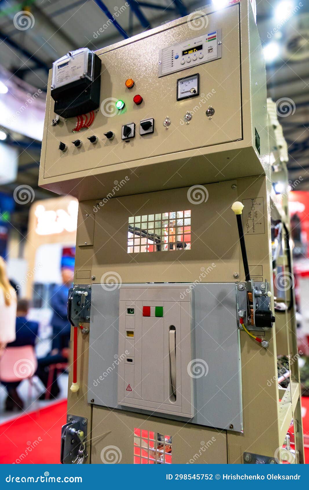 Metal Cabinet for Relay Protection and Automation Editorial Photography ...