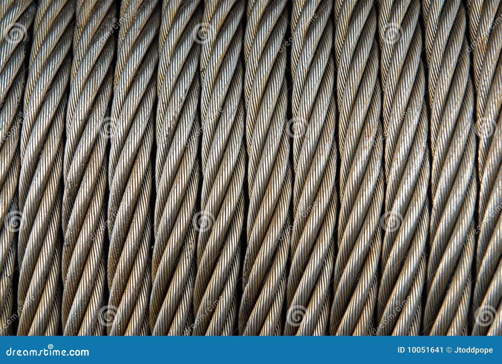 Metal Cable stock image. Image of coiled, industrial - 10051641