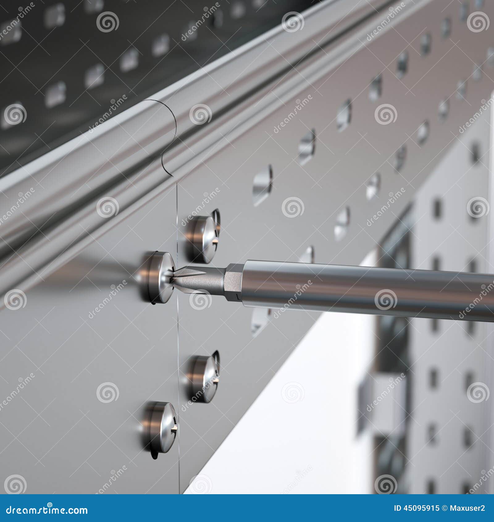 Cable Tray With Electrical Cable Layout Engineering Stock Image ...