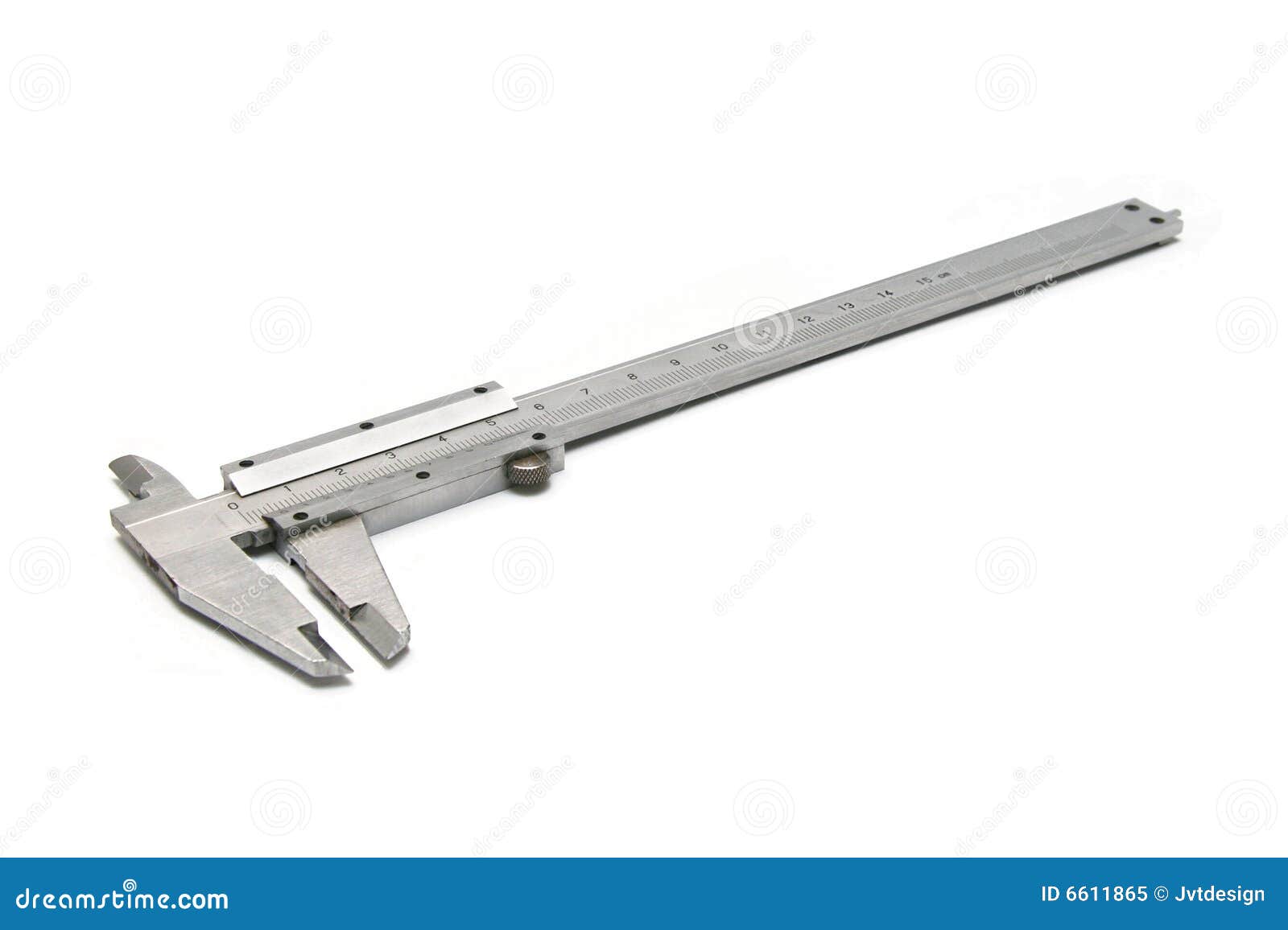 Metal calipers stock image. Image of measuring, copy, metal - 6611865