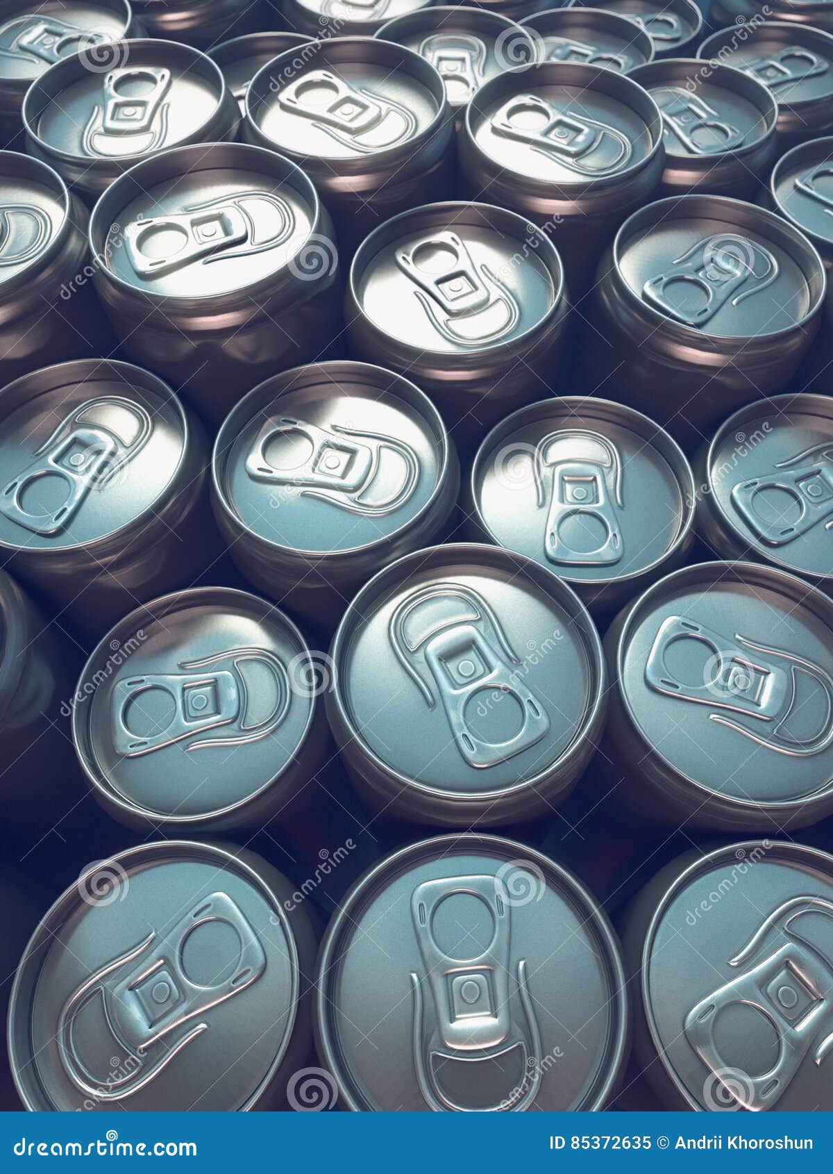 Metal Can Pattern 3d Rendering Stock Image - Image of full, freshness ...