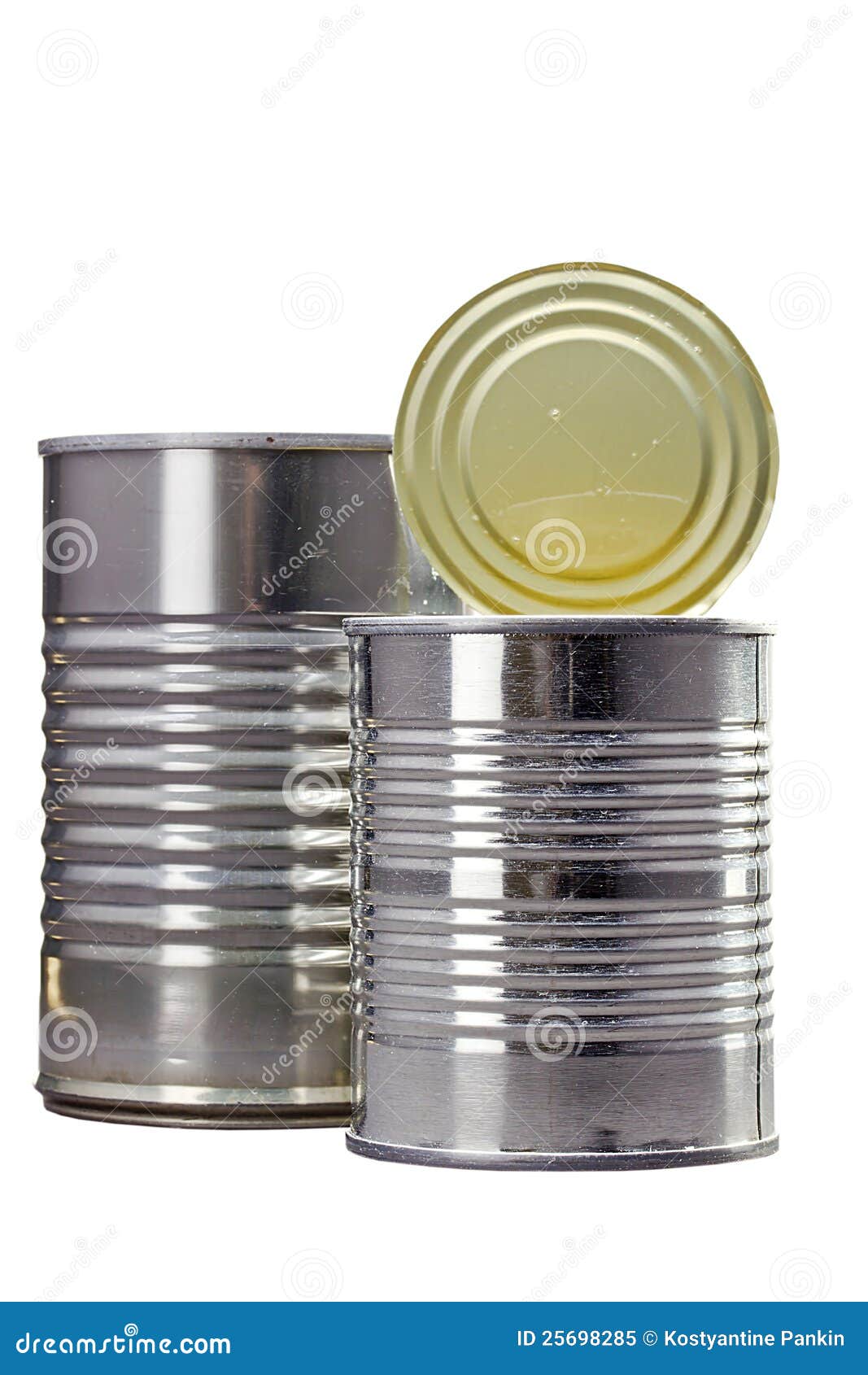 Metal Cans stock image. Image of closeup, conservation - 25698285