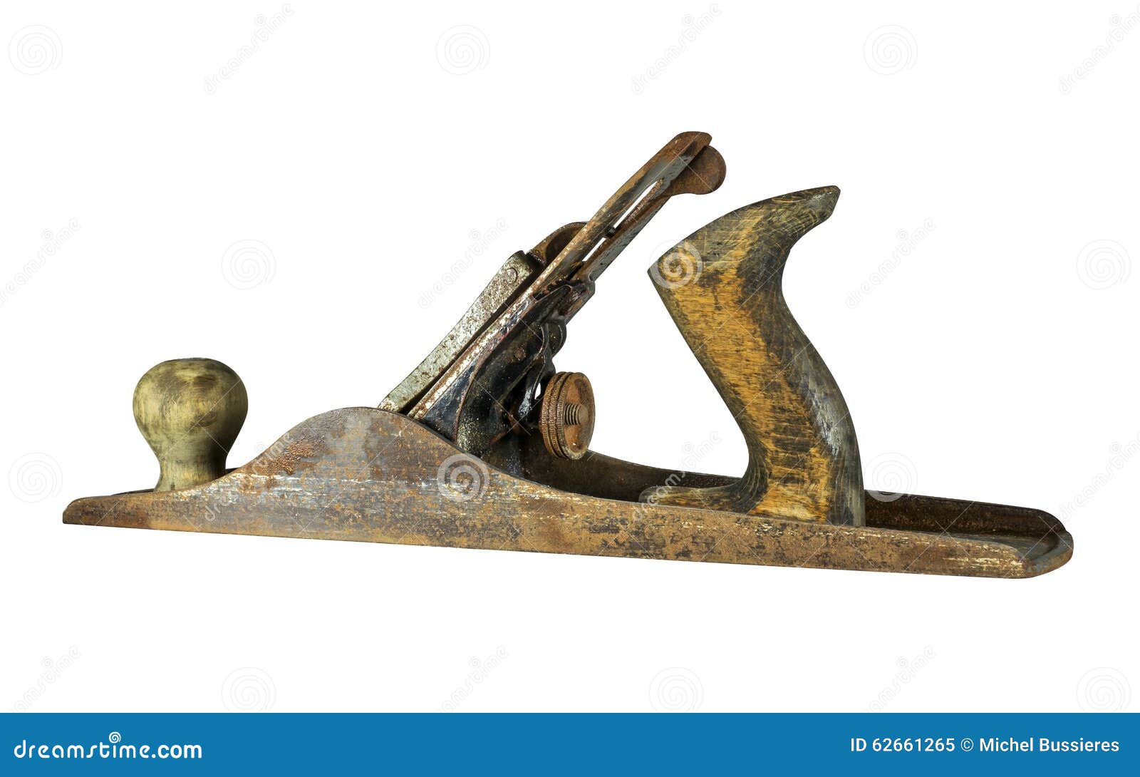 Metal Carpenters plane stock image. Image of carpentry - 62661265