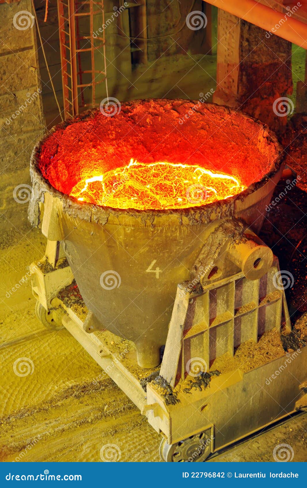 Metal Casting Process Royalty-Free Stock Photography | CartoonDealer ...