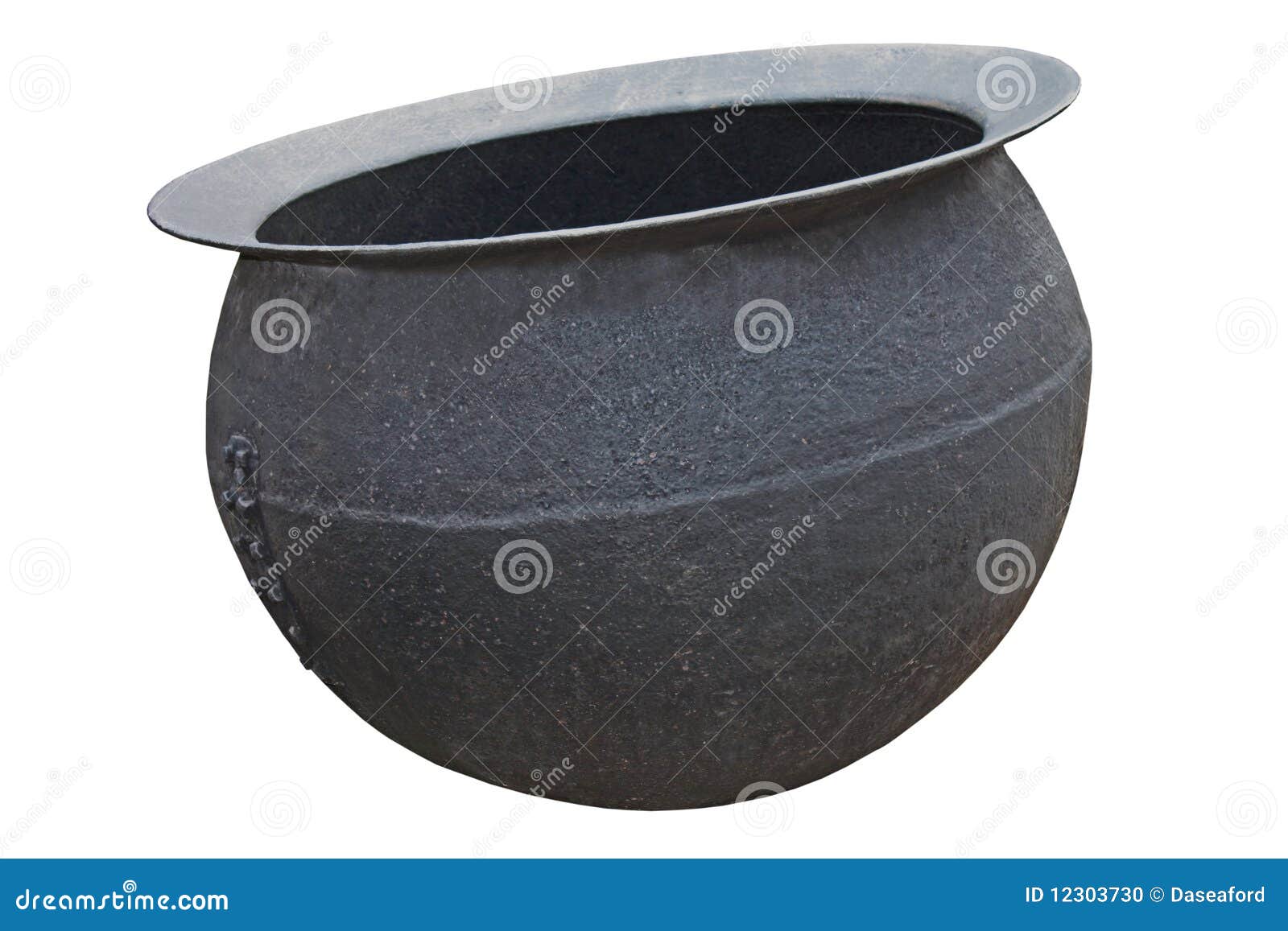 Metal Cauldron stock photo. Image of party, metal, iron - 12303730